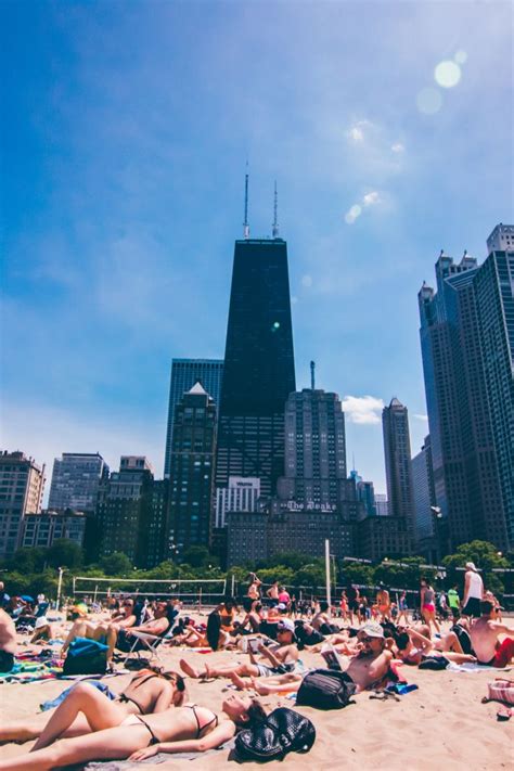 Chicago Oak Street Beach Chicago Beach Oak Street Chicago Park