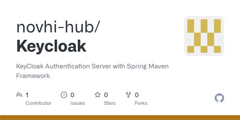 Github Novhi Hubkeycloak Keycloak Authentication Server With Spring