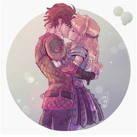 Astrid And Hiccup Httyd Evil May Be Strong But Love Love Breaks
