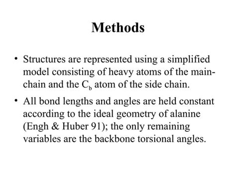 Template Free Protein Structure Modeling Ppt
