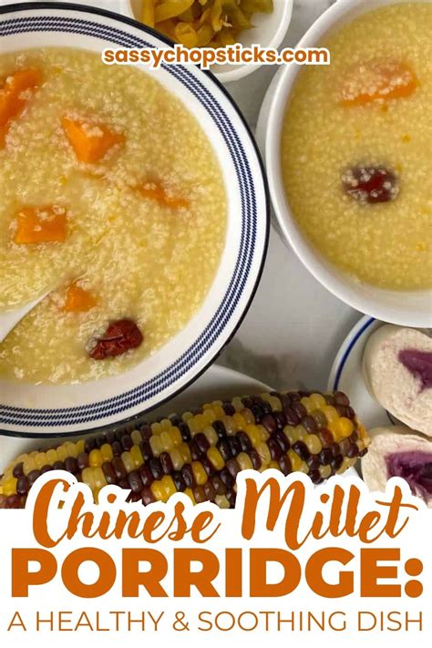 Chinese Millet Porridge Recipe Sassy Chopsticks Recipe In 2025