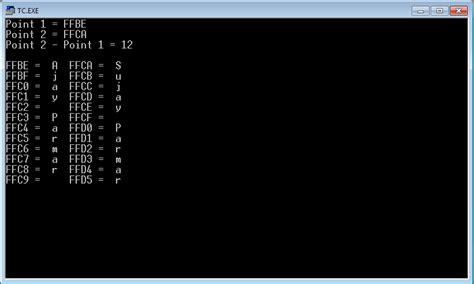 Problem With C And C Ide Pointer Subtraction And Storing