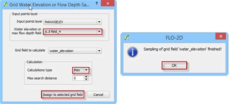 Assign Results From Points Layer — Flo 2d User Manual Documentation