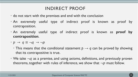 SOLUTION Lecture 11 Informal Proofs Studypool
