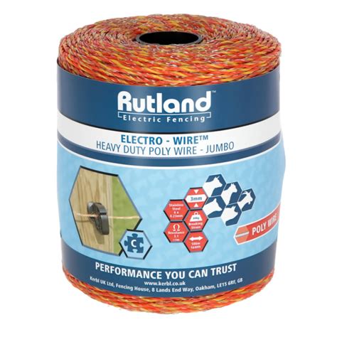 Rutland Jumbo Orange Electro Wire Mccaskie