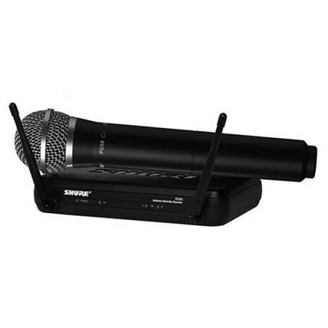 Black Shure Wireless Microphone At ₹ 24500piece In Chennai Id