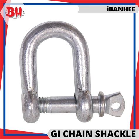 [ibanhee] Gi Chain Shackle Gi Shackle D Shape Shopee Malaysia