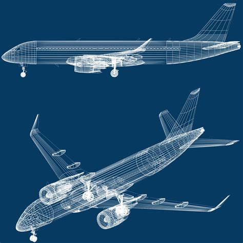 Airbus A220 300 Series Jetblue 3d Modell 119 Max Free3d