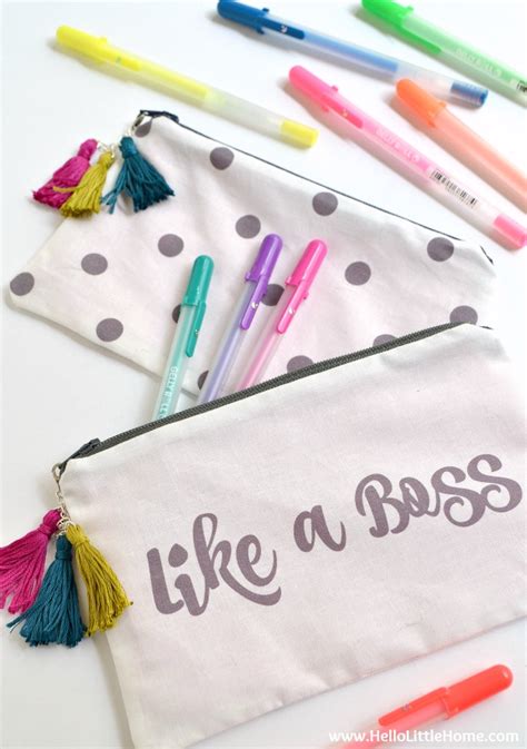 21 Diy Pencil Case Tutorials That Are Perfect For School