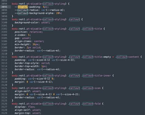 How To Fix Header Formatted Text In Callouts Via Css Custom Css