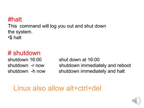 Linux Command Ppt Ppt