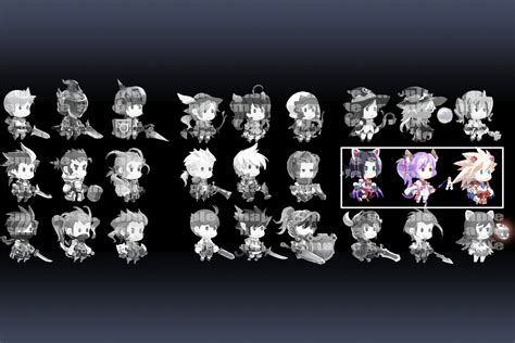 2d Sd Characters For Animation Pack V8 2d Characters Unity Asset Store