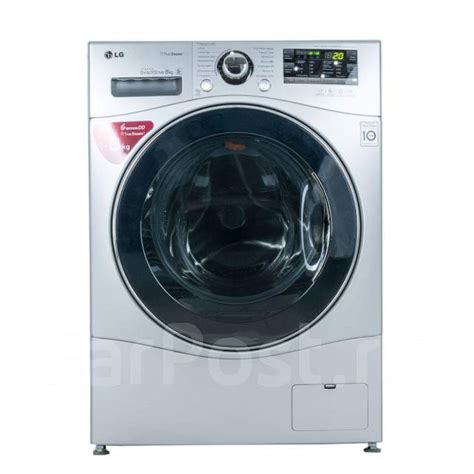 Стиральная машина LG 8кг. 1400 об. пар, цвет металлик, б/у, в наличии ...