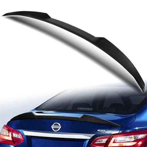 W Power For 2016 2018 Nissan Altima Sedan Carbon Look V Style Trunk