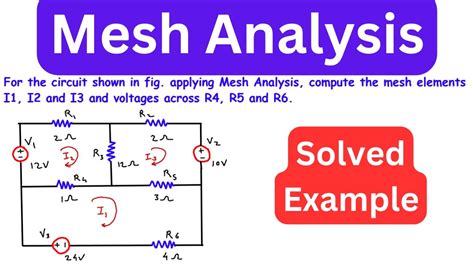Mesh Circuit Analysis Examples At Celeste Fillmore Blog
