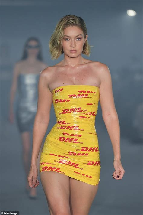 Gigi Hadid Is Shipping Fashion To New Heights As She Sports Mini Dress