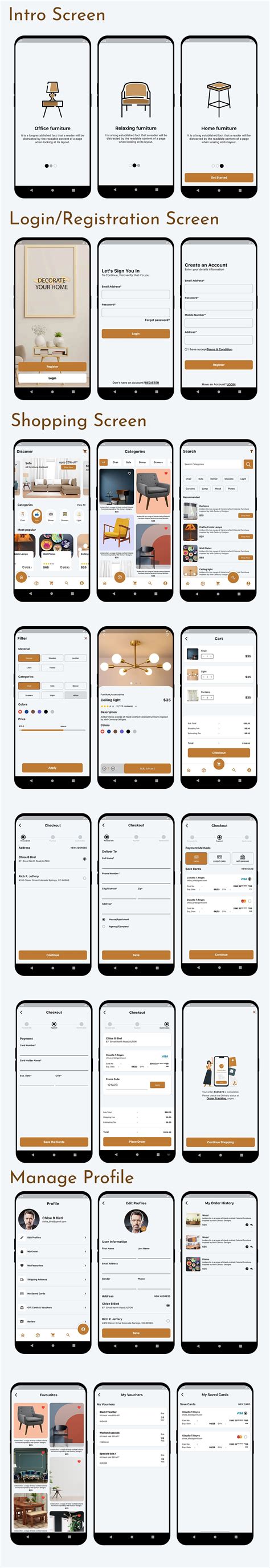 Flutter Furniture App Ui Template Codemarket