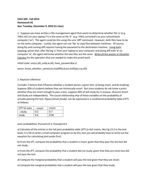 hw2 due tamu computer science faculty pages