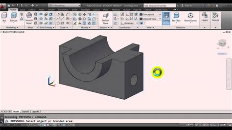 Autocad 3d Solid Modeling Video Assignment Youtube