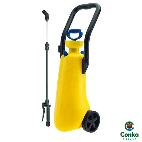 Dimartino 15ltr Wheeled Pressure Pump Garden Sprayer Conka