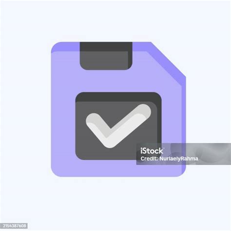 아이콘 저장을 클릭합니다 버튼 다운로드 기호와 관련이 있습니다 색상 메이트 스타일 심플한 디자인 일러스트레이션 가상현실에 대한 스톡 벡터 아트 및 기타 이미지 Istock