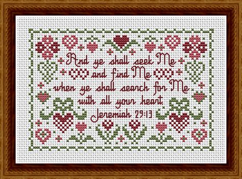 Free Bible Verse Cross Stitch Patterns Bible Wisdom Hub