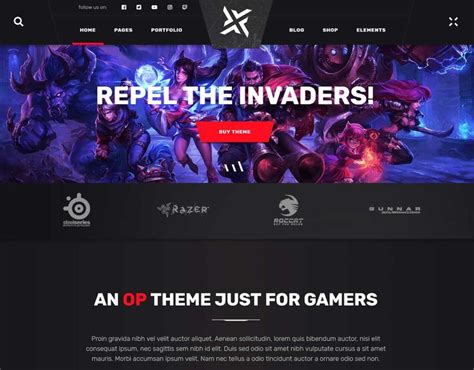 18 Best Esports Website Template Designs 2025 Website Template Design