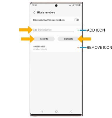 Block Or Unblock Calls AT T
