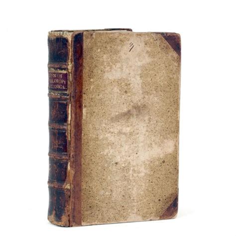 Original Edition Of Philosophia Botanica By Carl Linnaeus Lot 43