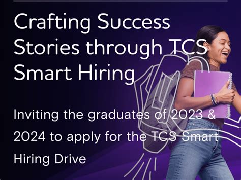 TCS Smart Hiring Drive Looking For And Batch Freshers