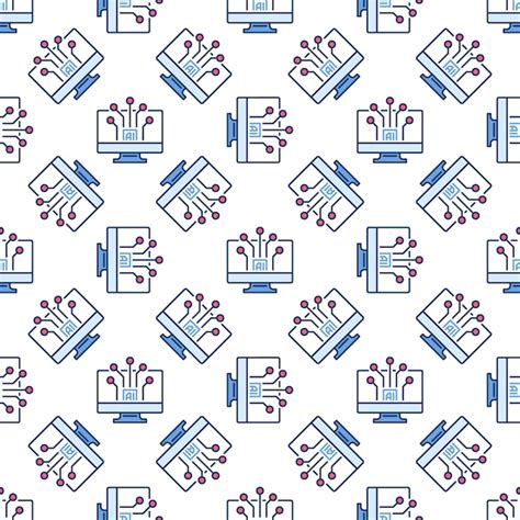 Premium Vector Ai Technology On Computer Screen Vector Artificial Intelligence Colored