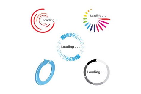 Circle Loading Spinning Icon Website Graphic By Arifnasrudin Creative Fabrica
