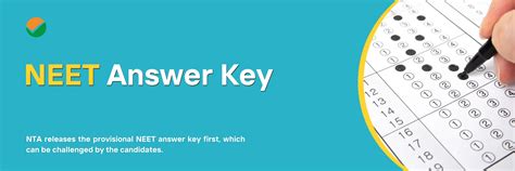 Neet 2023 Answer Key Download Neet Ug Official Answer Key