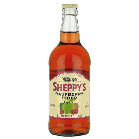 Sheppys Raspberry Cider Crisp And Fruity 40 Abv Beers Of Europe