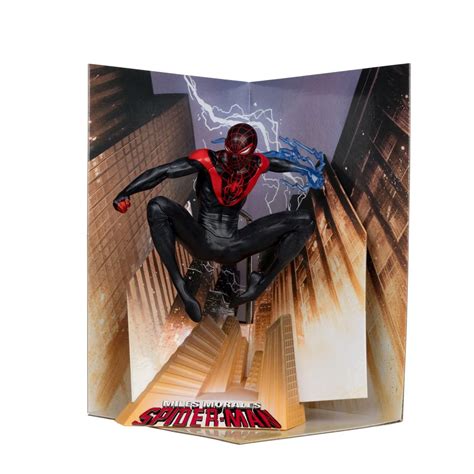 Фигурка Miles Morales Spider-Man №1 — McFarlane Toys 1/10 Posed Figure ...