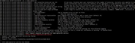 kube apiserver启动配置报错 Issue rootsongjc kubernetes handbook GitHub