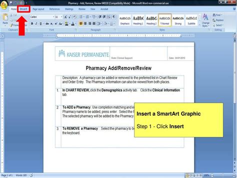 PPT USING Smart Art In MS WORD 2007 PowerPoint Presentation Free Download ID 6246510