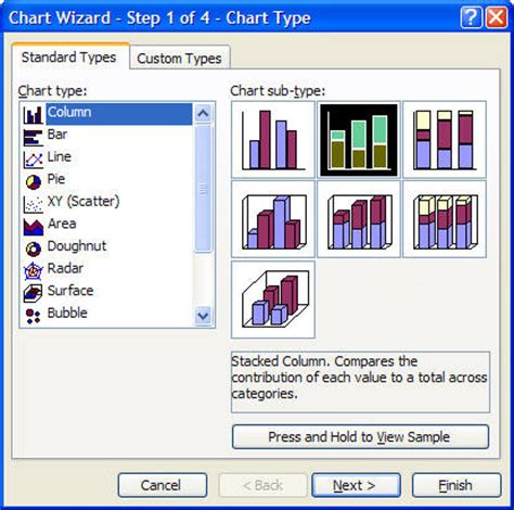 Advanced Chart Lesson Excel How To Build A Cluster Stacked Columns Chart