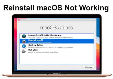 What To Do If Reinstall MacOS Doesn T Work Darwin S Data