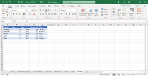How To Delete Or Remove A Table In Microsoft Excel