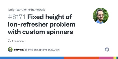 Fixed Height Of Ion Refresher Problem With Custom Spinners · Issue 8171 · Ionic Teamionic