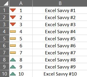 Excel Savvy #3: Excel Custom Conditional Formatting: Formulas ...