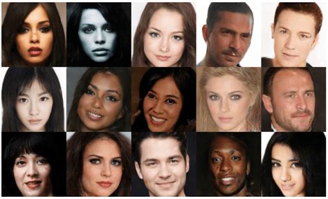 6 Sample Of Generated Images In An Unsupervised Way From A Dataset Of