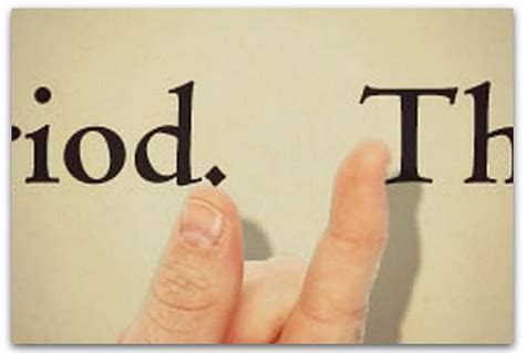 One Space After A Period Period Writing Language Communications