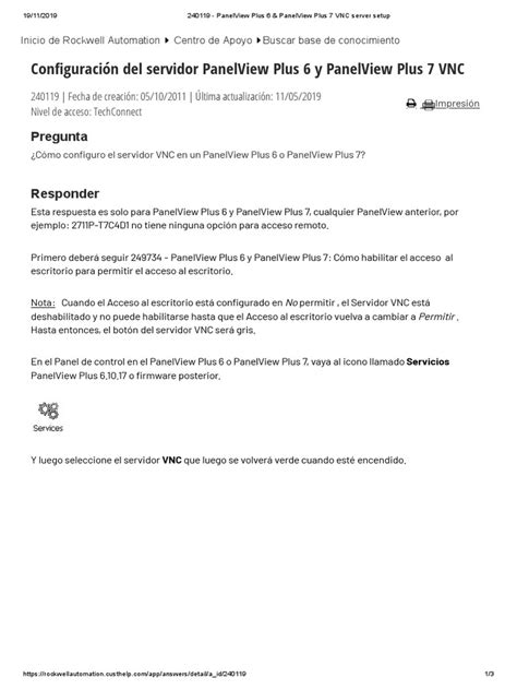 panelview plus 6 and panelview plus 7 vnc server setup pdf servidor