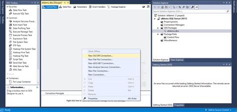 12 Creation Of Ole Db Connection Download Scientific Diagram