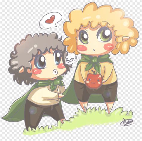 Frodo Baggins Chibi Pixel Chibi Bilbo Baggins By Akibrocoli On