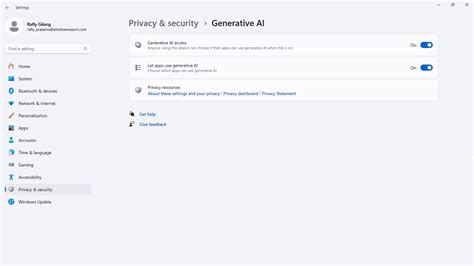 Microsoft To Let You Choose Which Apps In Windows 11 Can Access Its Generative Ai Mspoweruser