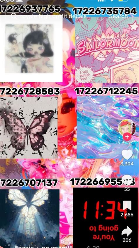 Rh Decal Codes Not Mine In 2024 Royal High Outfits Ideas Cheap