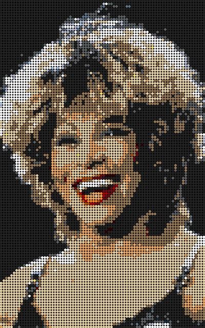 Tina Turner Mosaic Pixel Art Artofit